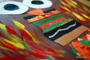 Georgia O’Keeffe’s Falling into Nature – Painted Paper Art