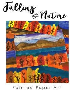 Georgia O’Keeffe’s Falling into Nature – Painted Paper Art