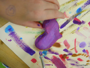 Crazy Hearts Club – Painted Paper Art