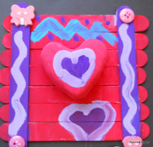 Crazy Hearts Club – Painted Paper Art