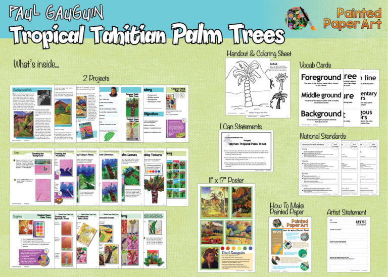 Gauguin: Tropical Palm Trees