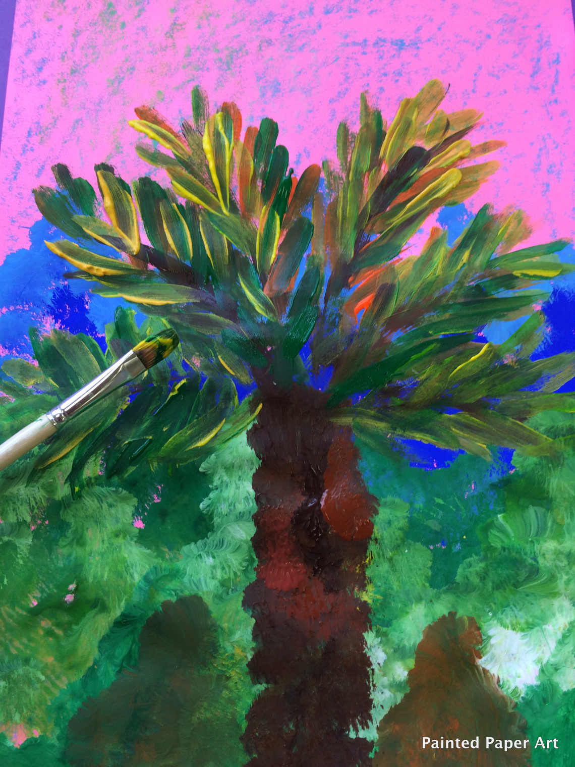 Gauguin: Tropical Palm Trees