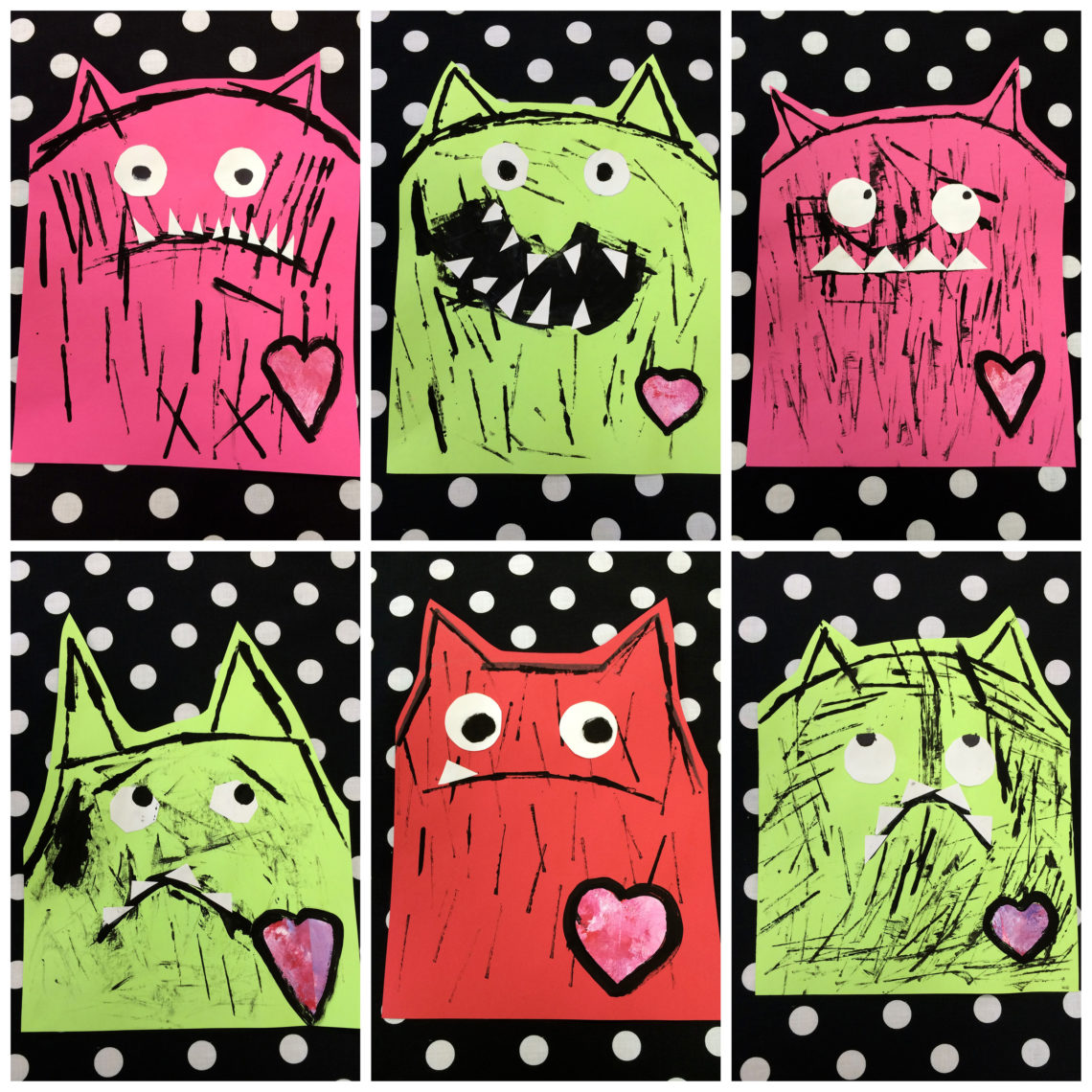 Painted Paper Art – mini masterpieces of art for kids