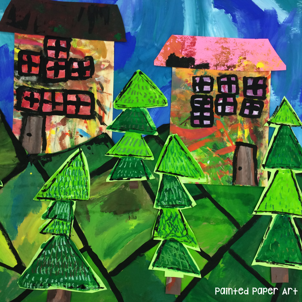 Mixed Media and Expressionist Landscapes