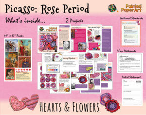 Picasso: Rose Period Hearts and Flowers