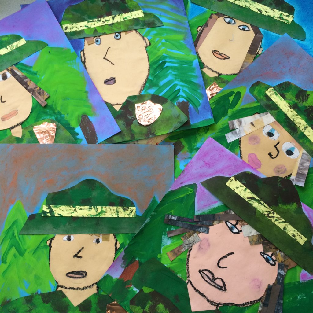 Painted Paper Park Rangers