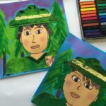 Painted Paper Park Rangers – Painted Paper Art