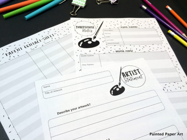 The Original Art Teacher Planner