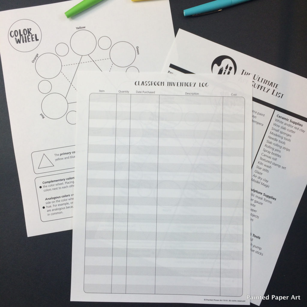 The Original Art Teacher Planner