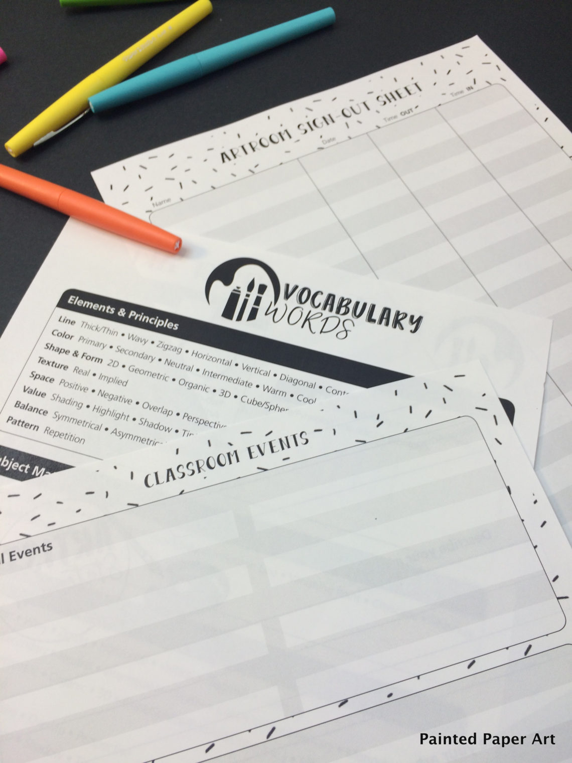 The Original Art Teacher Planner