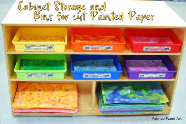 How To Make Painted Papers: The Painted Paper Art Method