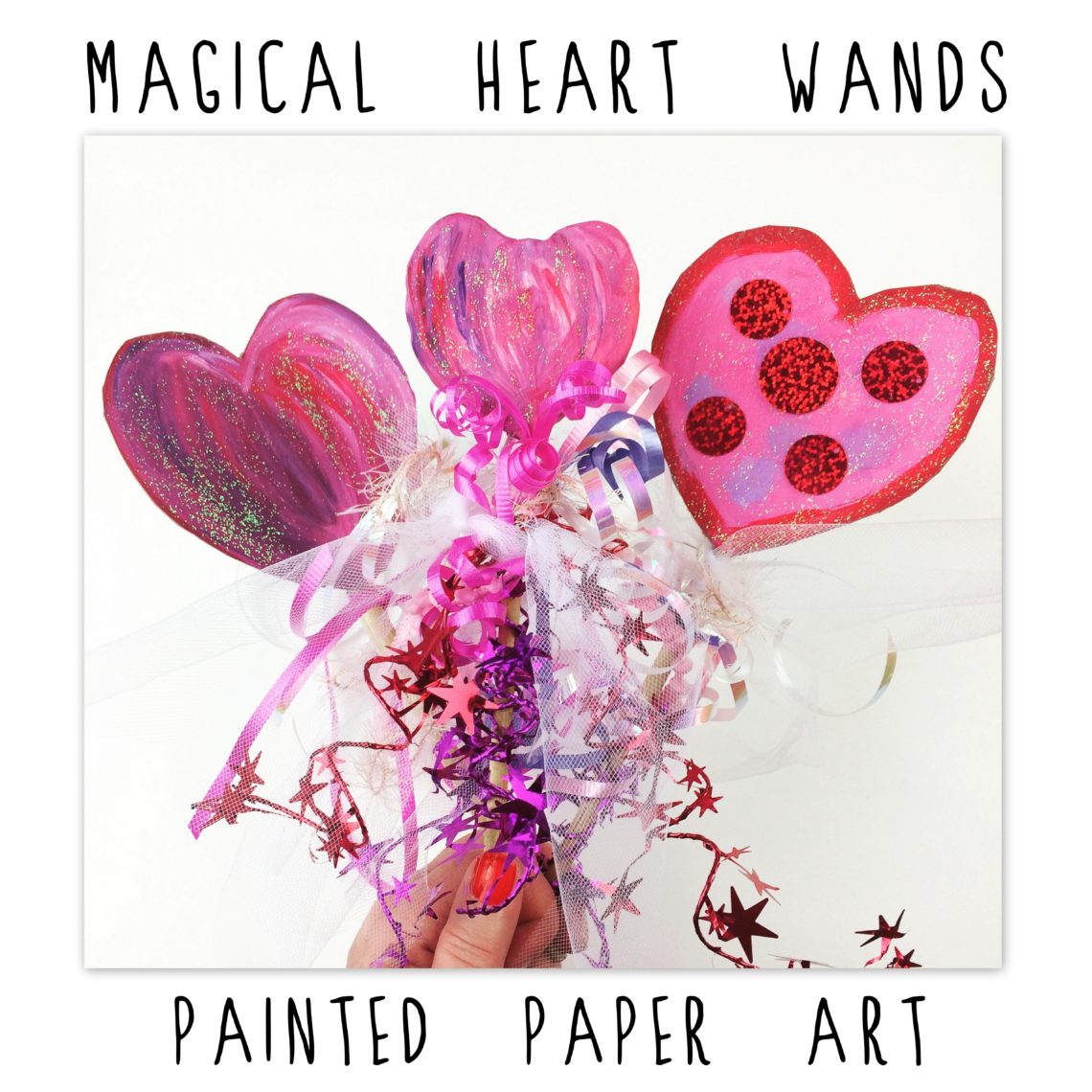 Magical Heart Wands