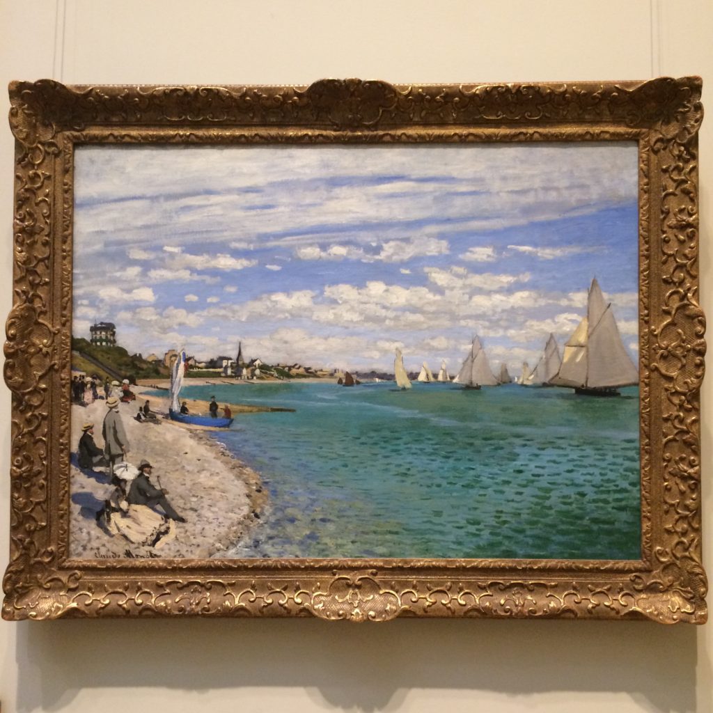 Monet’s Sail Boats