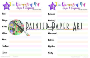 Painted Paper Art’s Full Color K-12 Art Teacher Planner