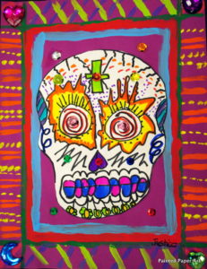 Dia de los Muertos Paper Sugar Skulls