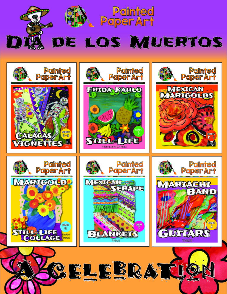 Dia de los Muertos Paper Sugar Skulls