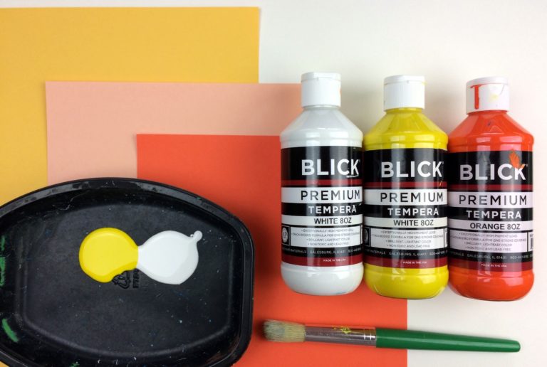 How To Make Painted Papers: The Painted Paper Art Method