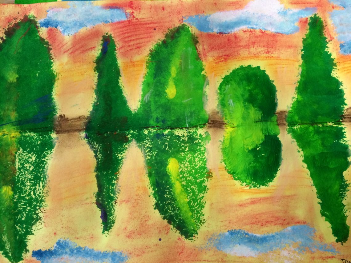 Monet: Reflections on the Seine River