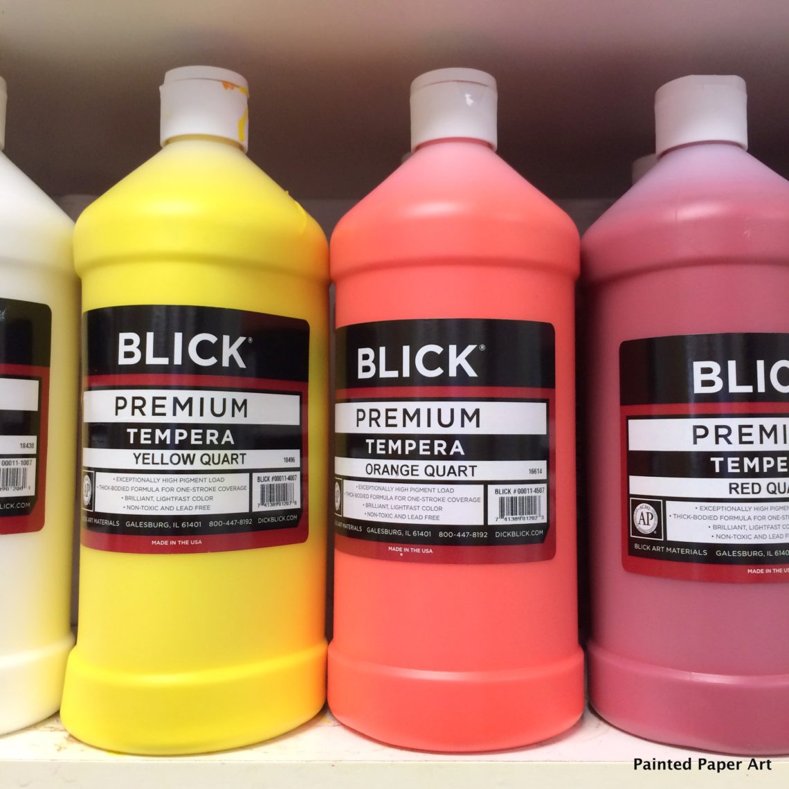 Tempera Paints for Kids