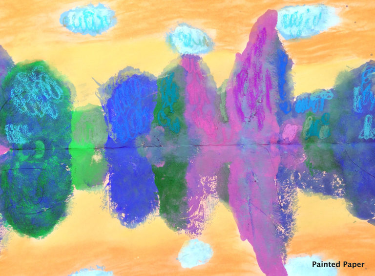 Monet: Reflections on the Seine River – Painted Paper Art