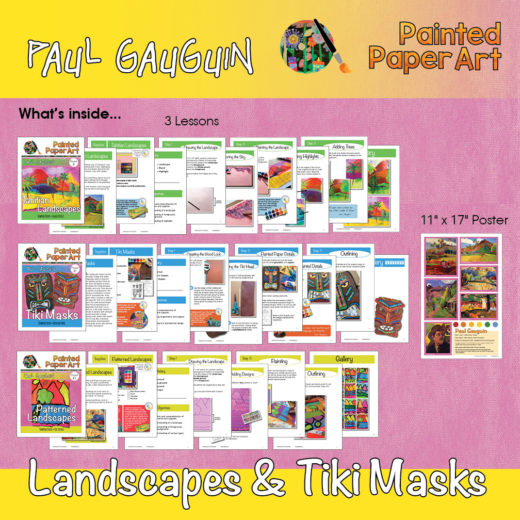 Paul Gauguin: Landscapes and Tiki Sculptures