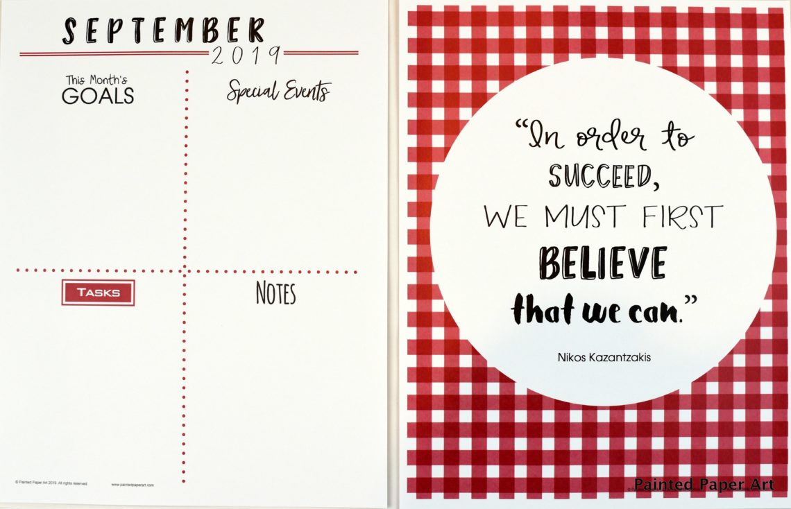 Painted Paper Art’s Full Color K-12 Art Teacher Planner