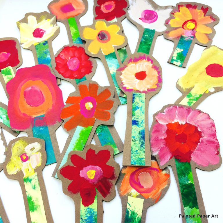 Mexican Mirrors – Painted Paper Art