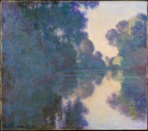 Monet: Reflections on the Seine River