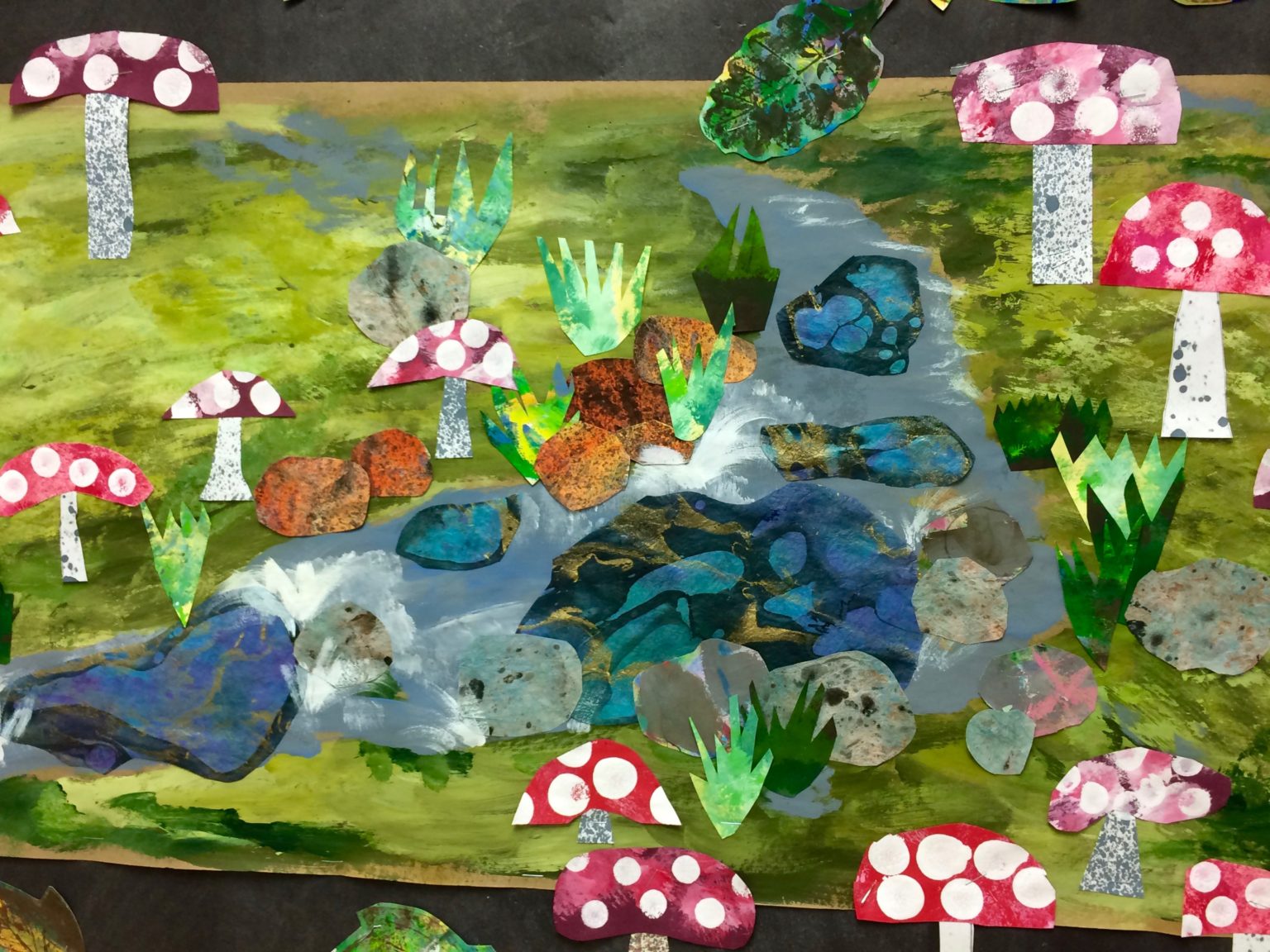 Spotted Red Mushrooms