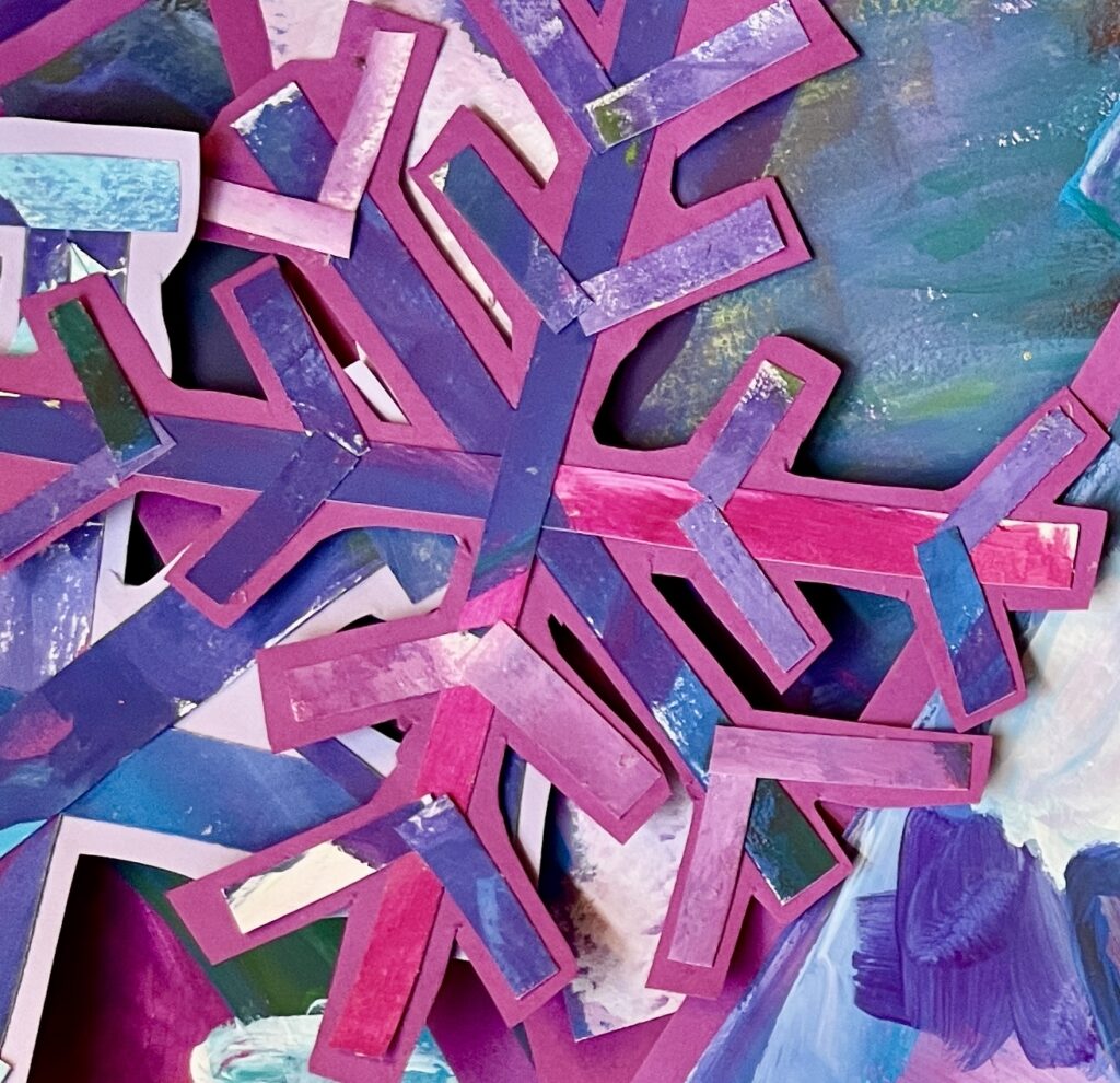 Painted Paper Art – mini masterpieces of art for kids