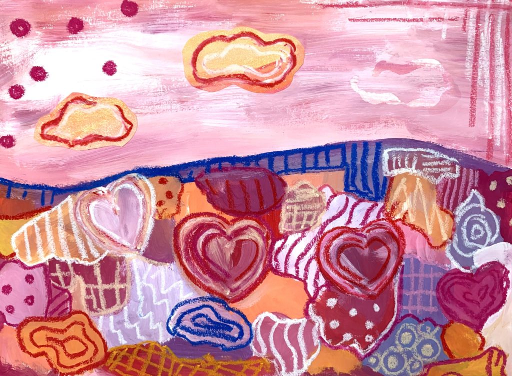 Mexican Mirrors – Painted Paper Art