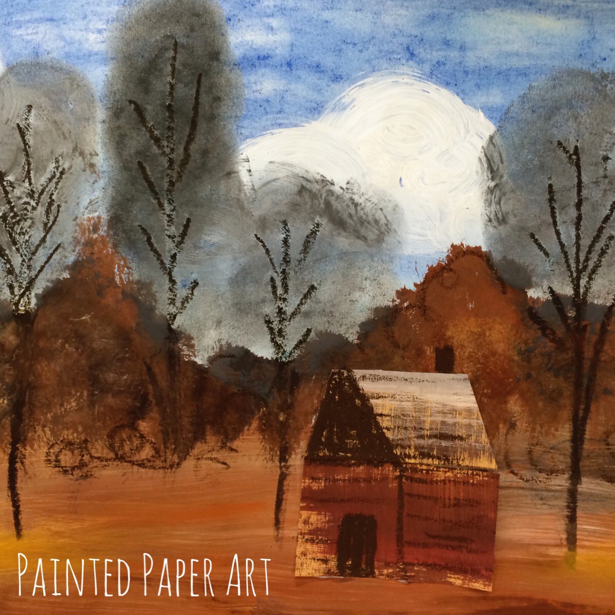 Artist Study: Van Gogh’s Farmhouses Among Trees