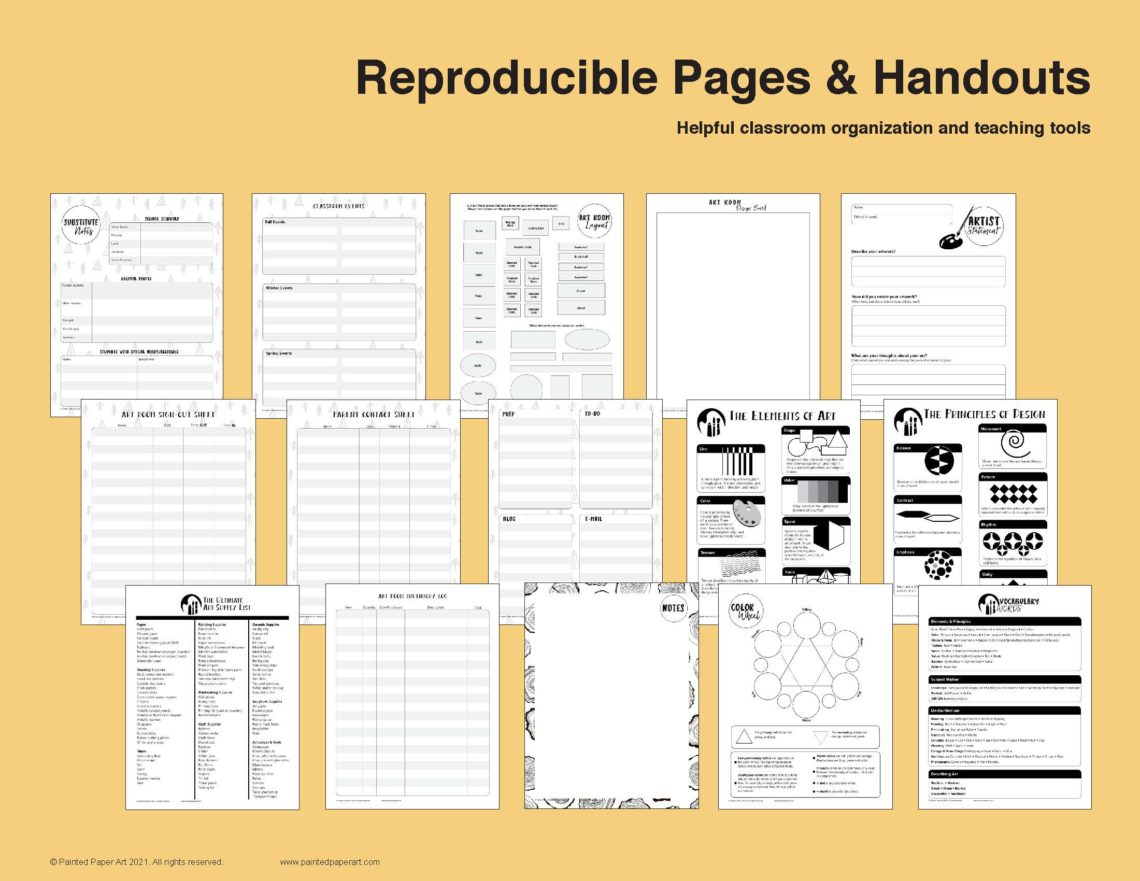 The Art Teacher Nature Planner