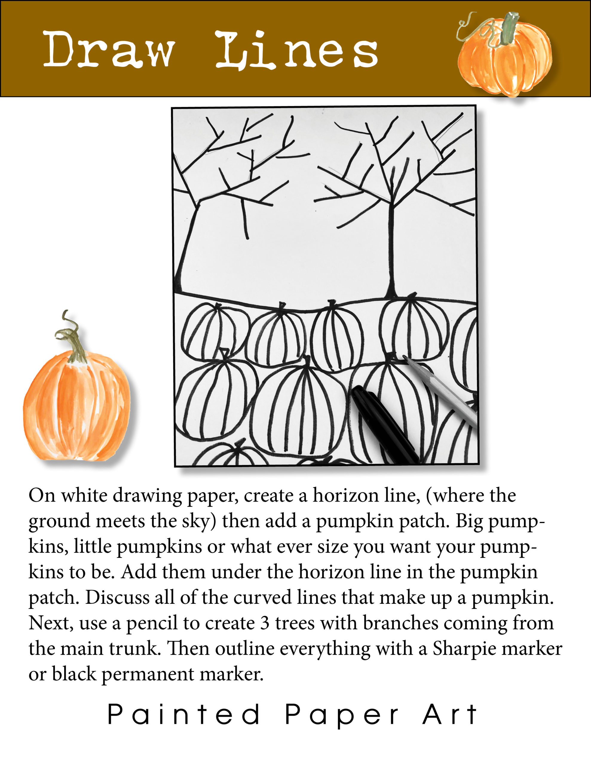 Line Study: Branching Lines