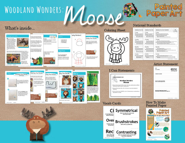 Woodland Animals: Moose