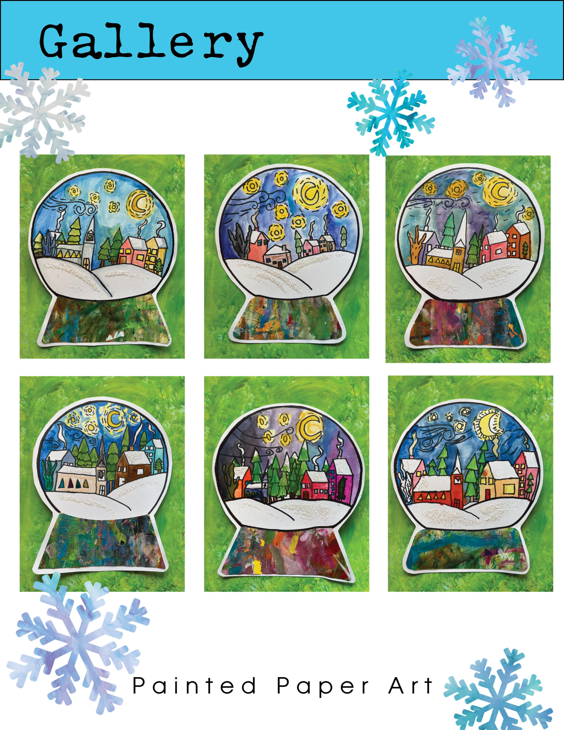 Winter Snow Globes