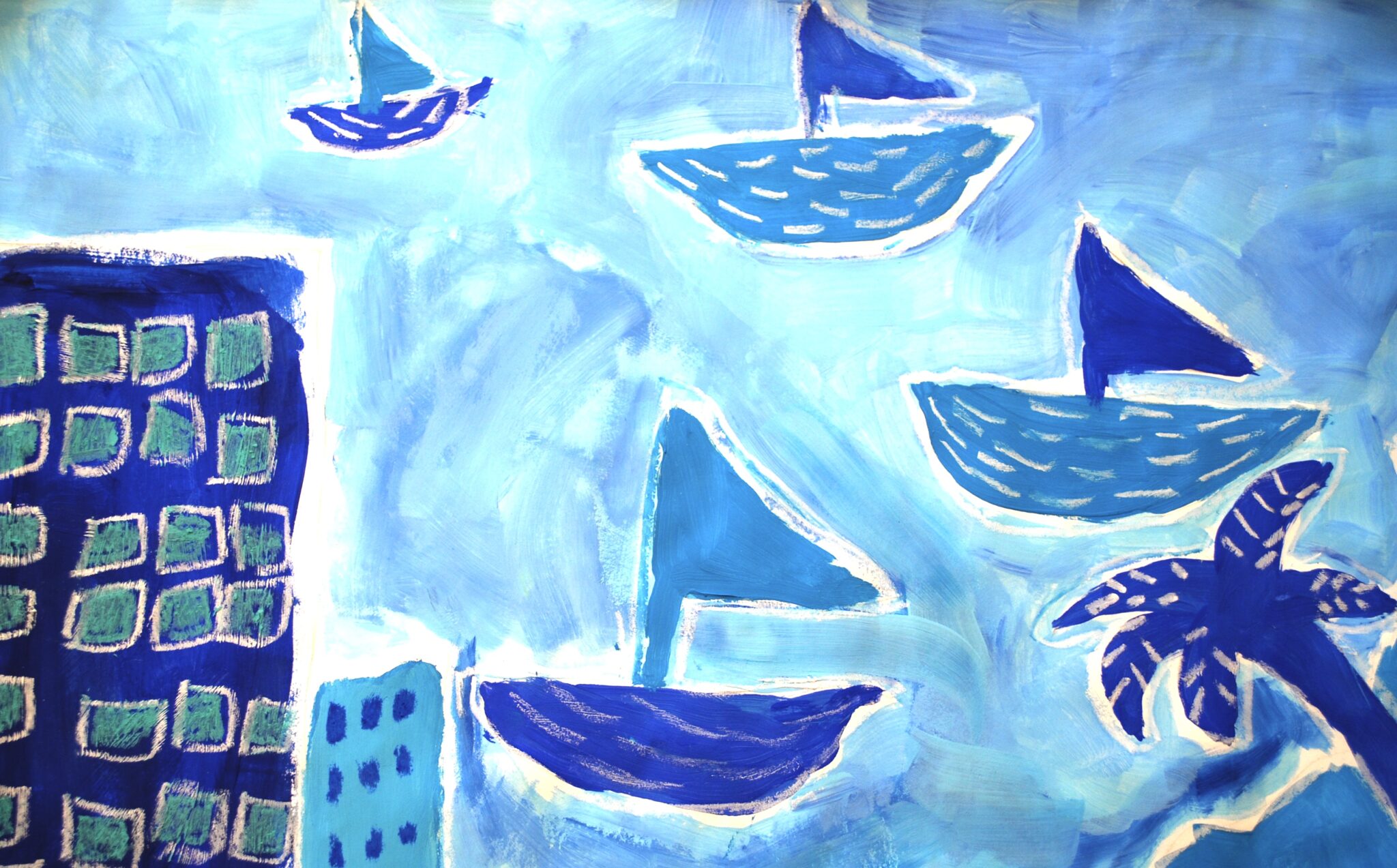 Picasso’s Coastal Town by the Sea