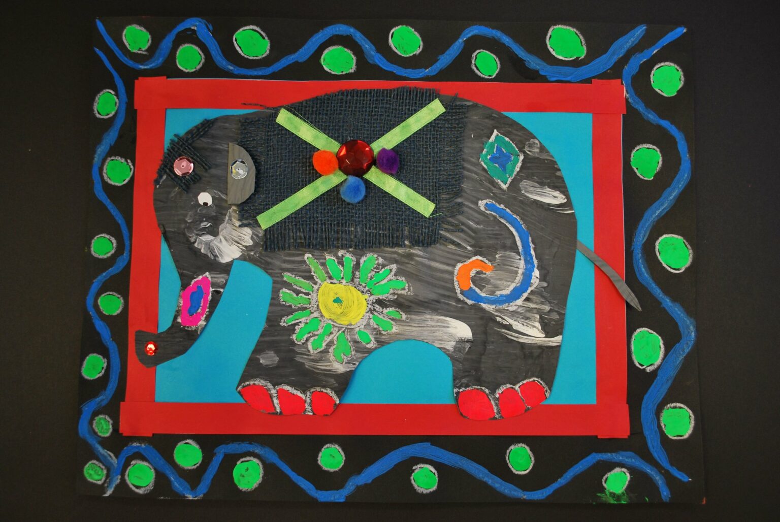 Travel the World of Art: India – Painted Paper Art