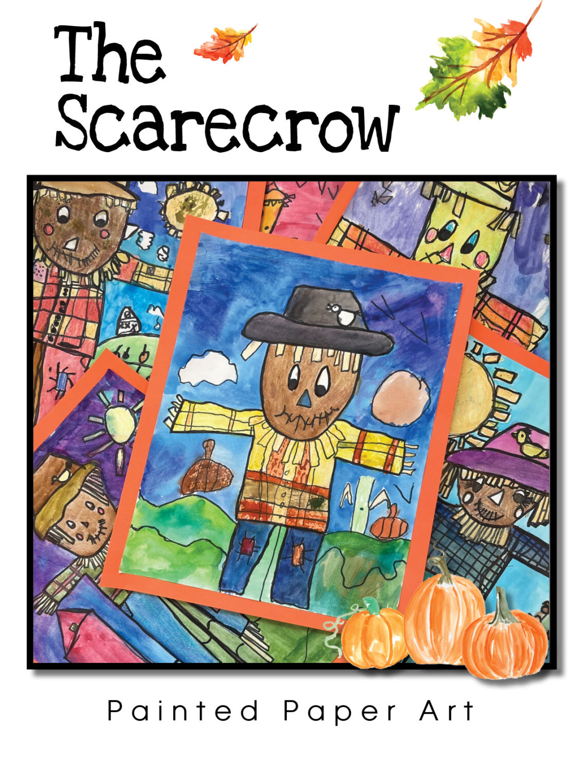 The Scarecrow – Painted Paper Art