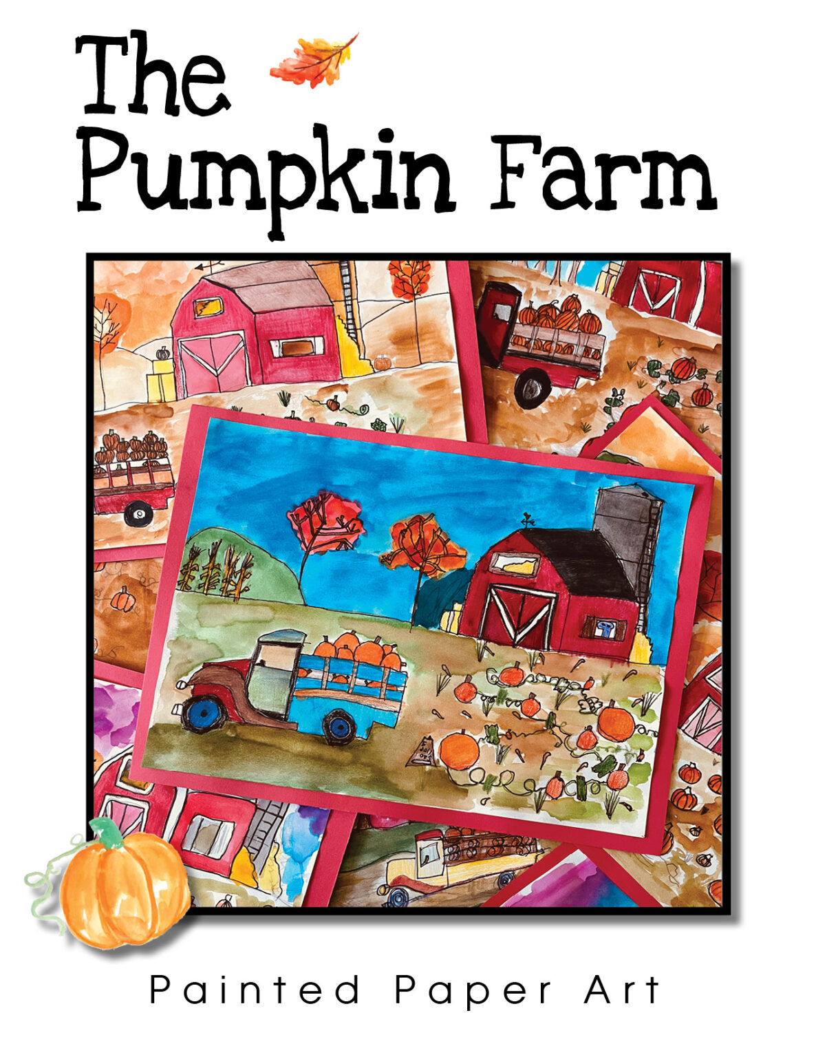 Painted Paper Art - mini masterpieces of art for kids