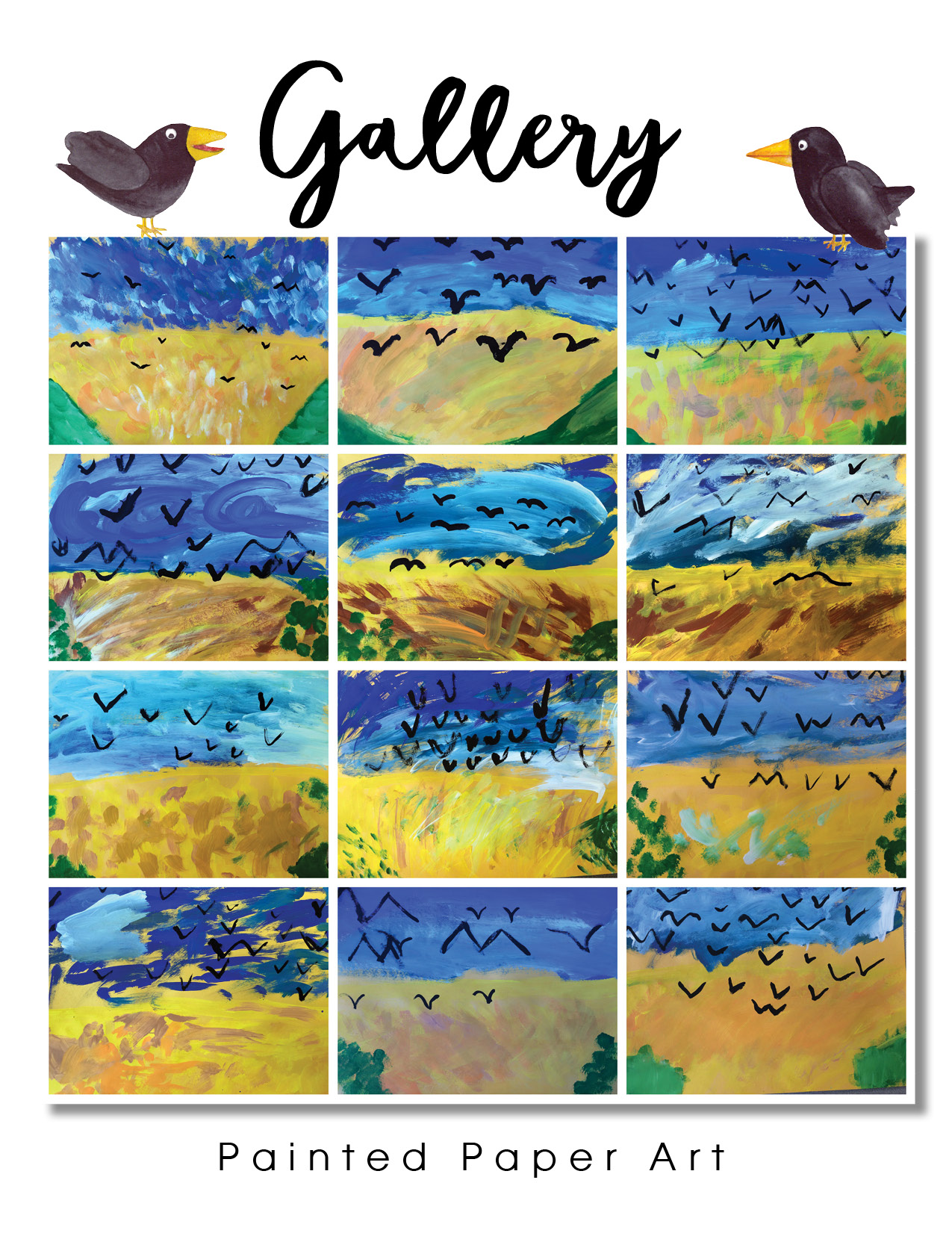 Van Gogh’s Wheatfield with Crows