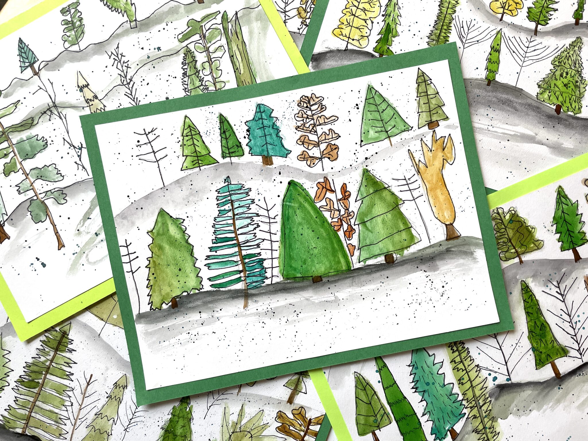 Georgia O’Keeffe’s Falling into Nature