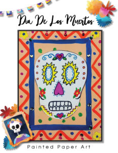 Dia de los Muertos Paper Sugar Skulls
