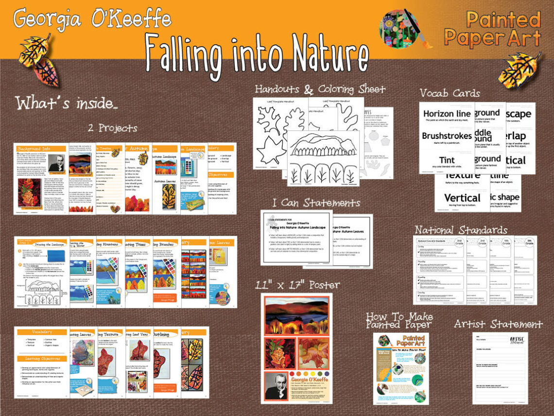 Georgia O’Keeffe’s Fall Leaves